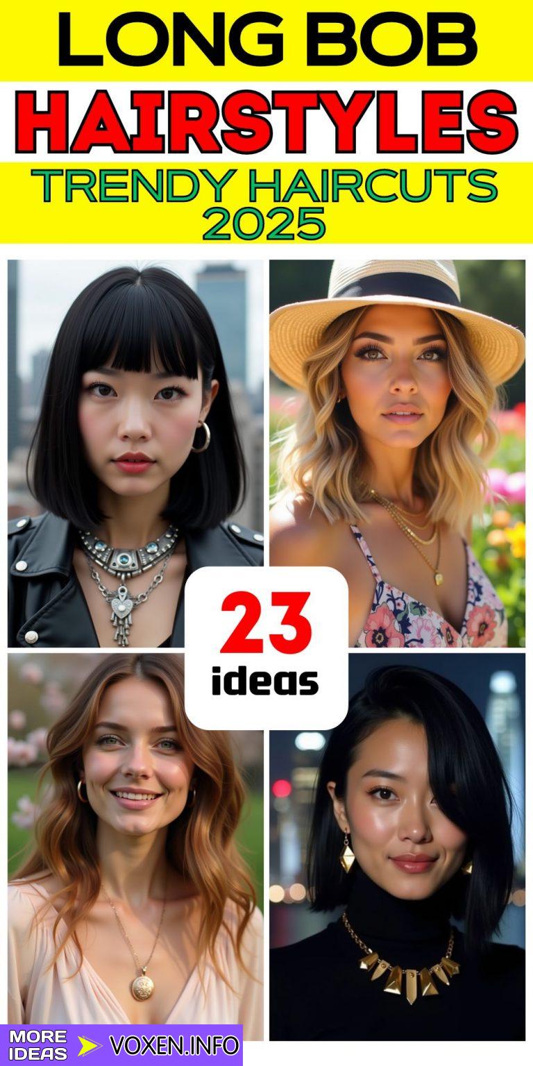 23 Top Long Bob Hairstyles 2025 – Trendy Lobs You’ll Love