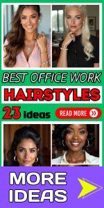23 Classy Hairstyles Perfect for Office Work
