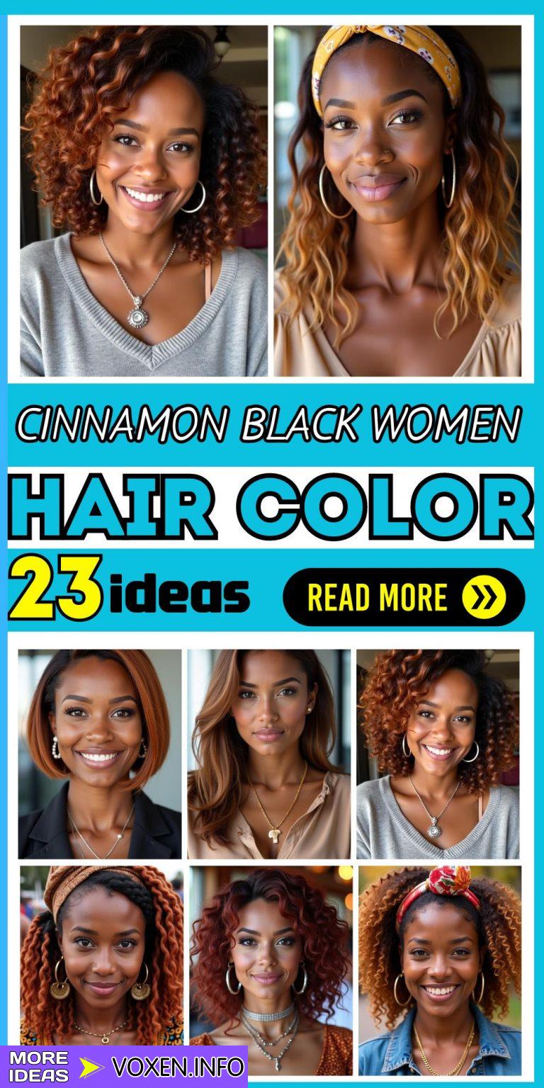23 Warm Cinnamon Hair Color Ideas for Black Women: From Pixie Cuts to ...