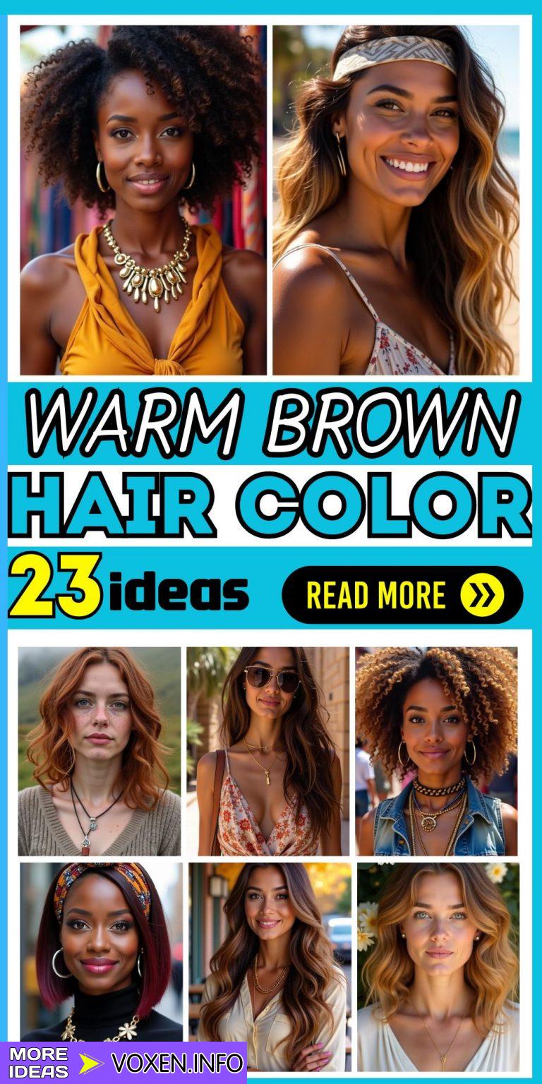 23 Discover Stunning Warm Brown Hair Color Ideas for Every Skin Tone