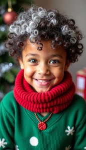 23 Festive Christmas Hairstyles for Kids | Holiday Hair Ideas
