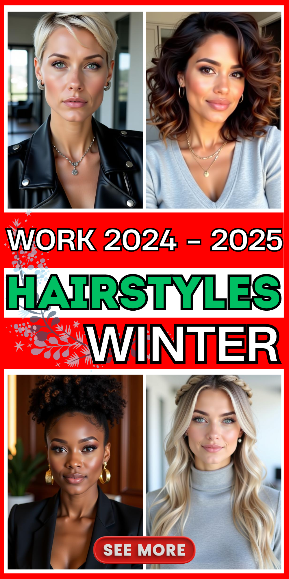 23 Top Winter Hairstyles for Work 2024-2025: Sleek, Stylish, and ...