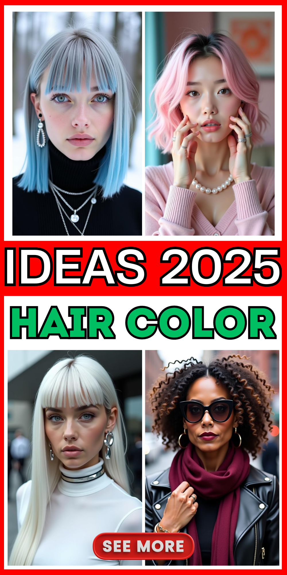 23 Top Hair Color Ideas for 2025: Bold and Beautiful Shades for Every ...