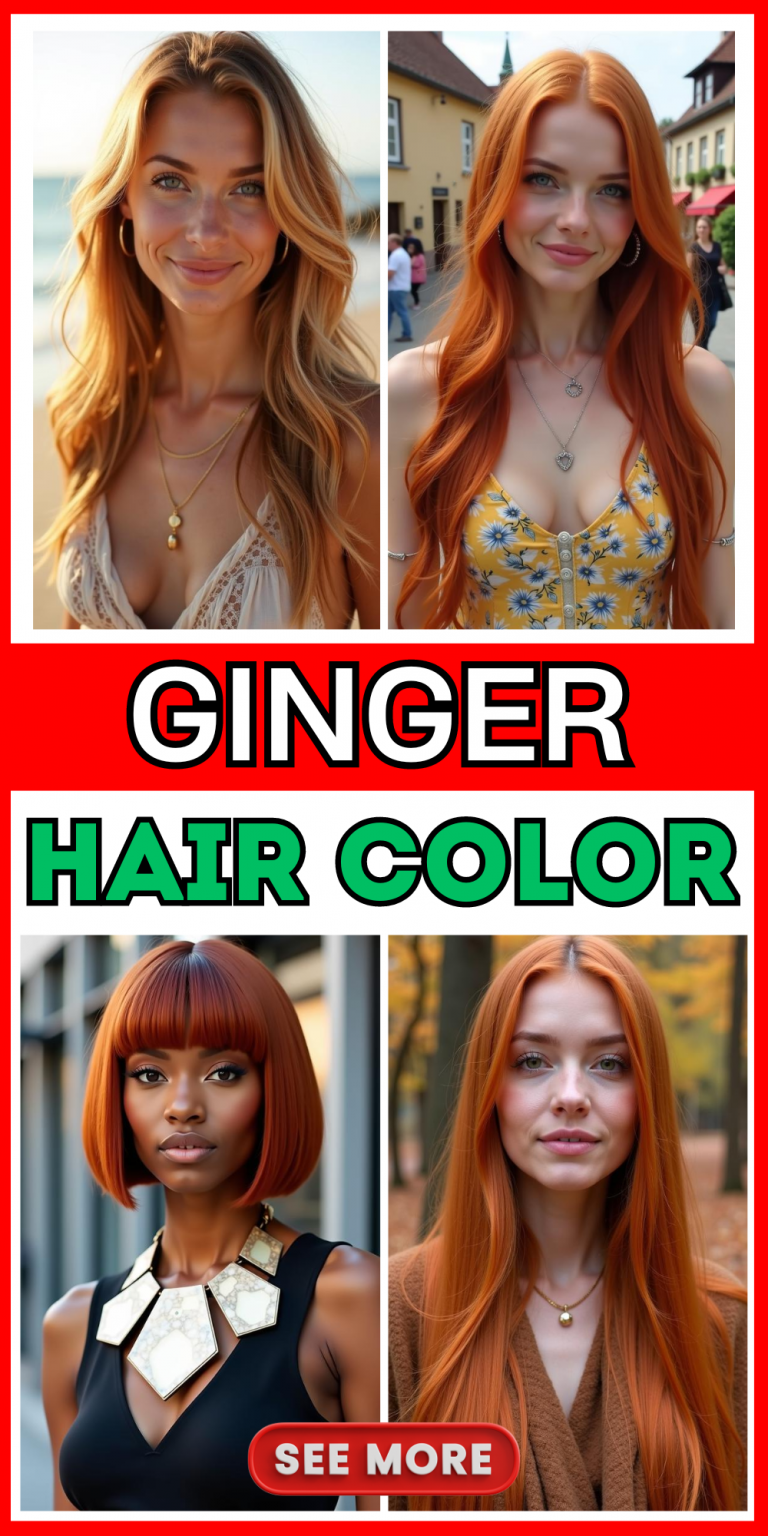 23 Stunning Ginger Hair Colors for Every Skin Tone: From Fiery Copper ...