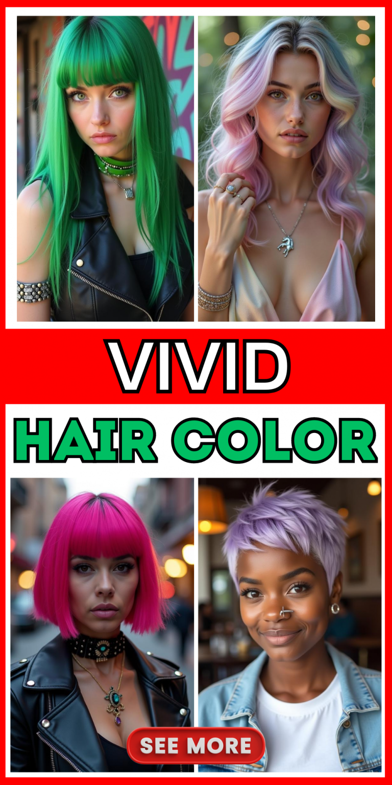23 Vivid Hair Color Ideas for Short, Long, and Pixie Cuts: Bold Hues ...