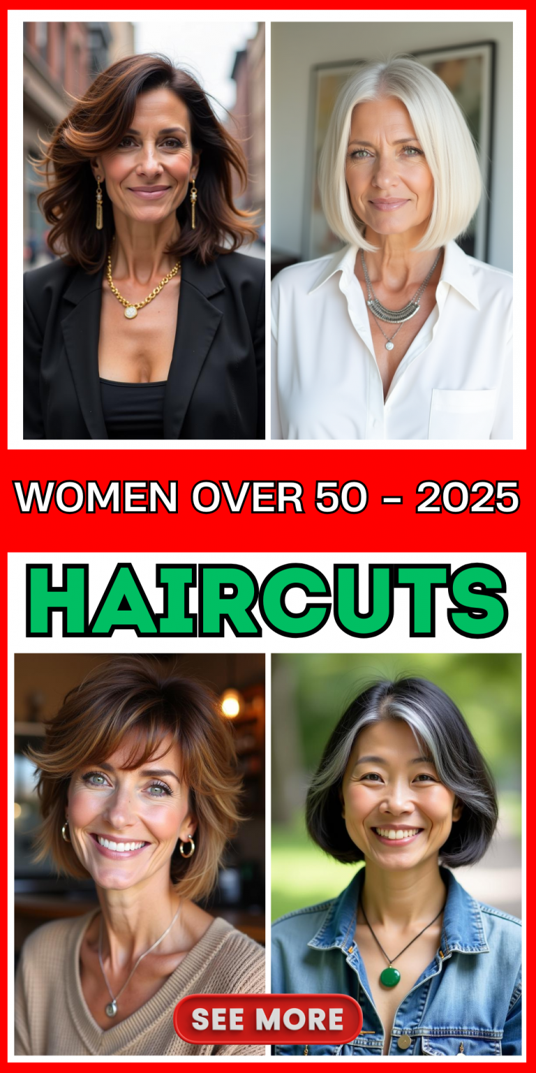23 Best New Haircuts for Women Over 50 in 2025 – Trendy, Youthful, and ...