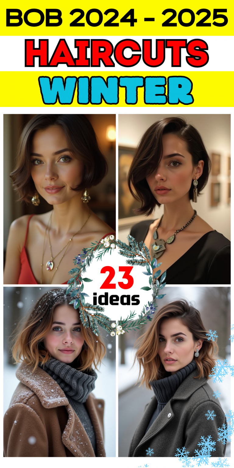 23 Winter Bob Haircuts 2024-2025: Trendy Styles and Perfect Pairings ...