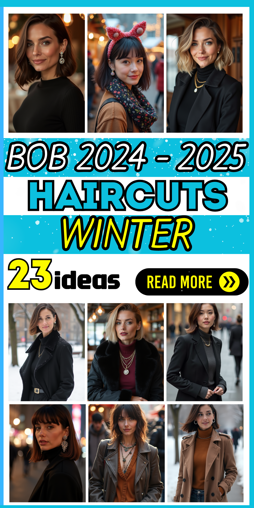 23 Winter Bob Haircuts 2024-2025: Trendy Styles and Perfect Pairings ...