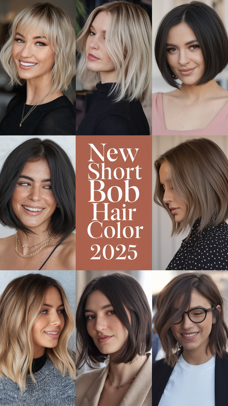 Best Short Bob Haircuts 2025: Explore the Latest Hairstyles, Hair ...