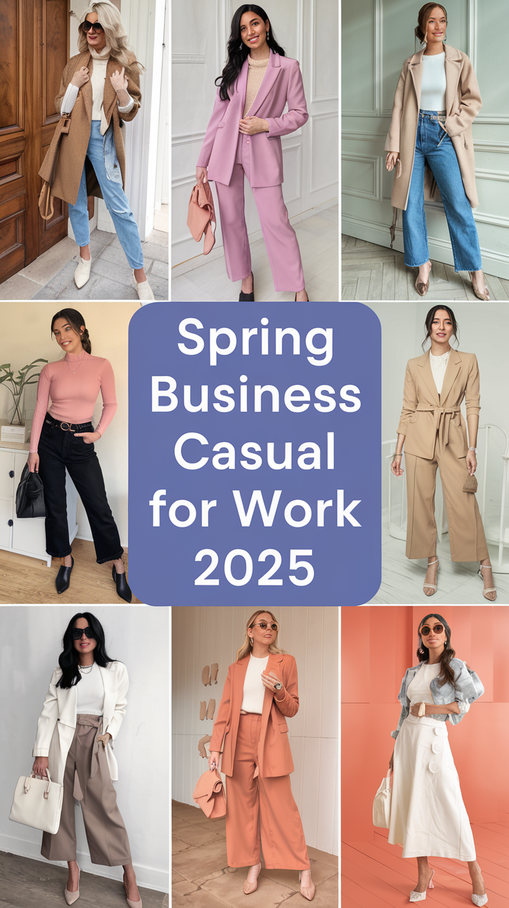 Spring Business Casual Outfits for Office Ideas 2025 – Chic ...