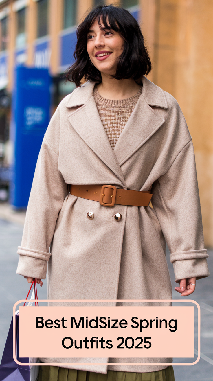 Spring Midsize Fashion Outfits Inspo 2025 – Trendy Looks & Styling Tips