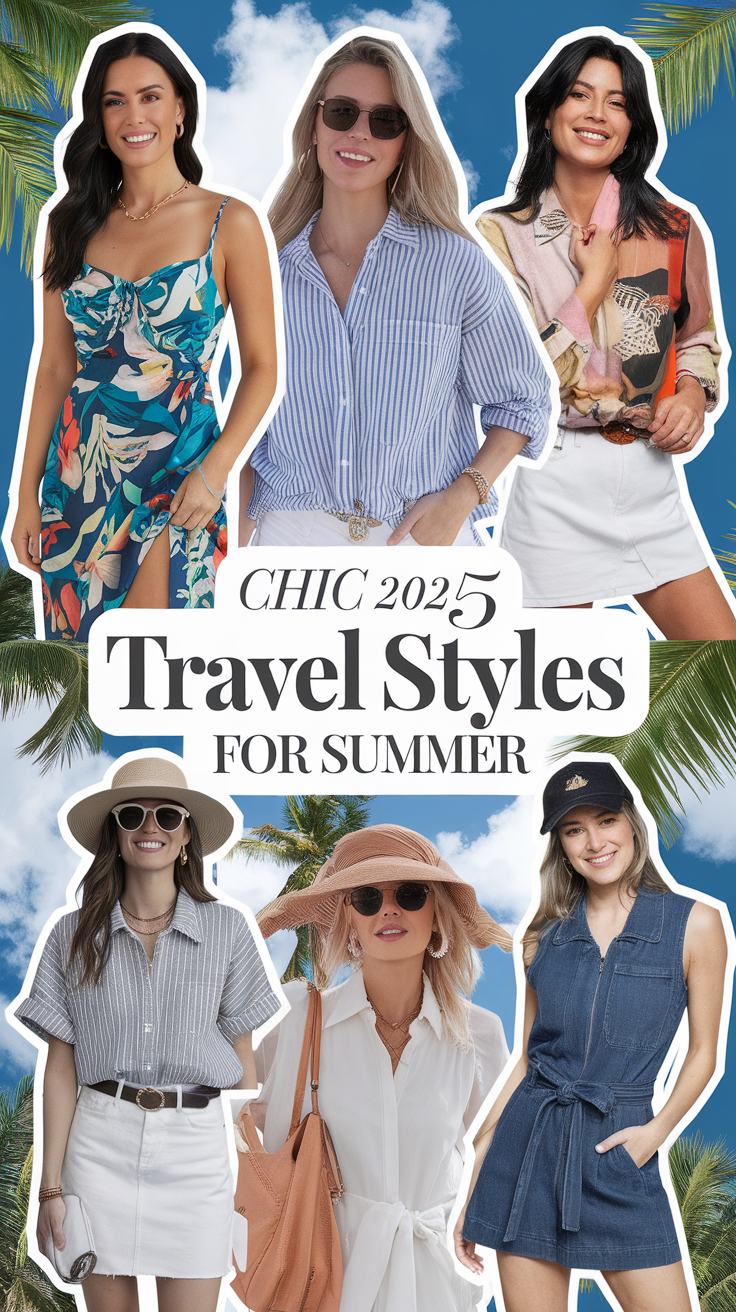 Travel Capsule Wardrobe Summer 2025: Chic & Versatile Outfits for Every ...