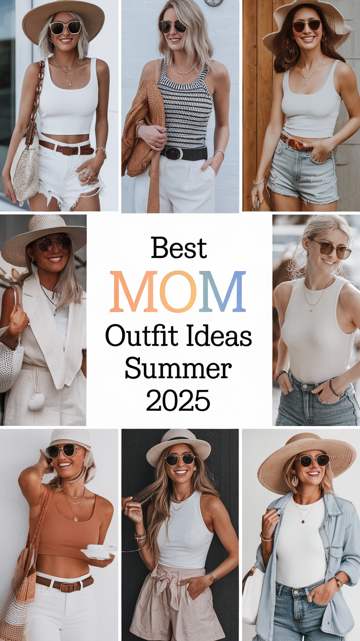 Effortless and Chic Mom Outfit Ideas Summer 2025 for Everyday Wear