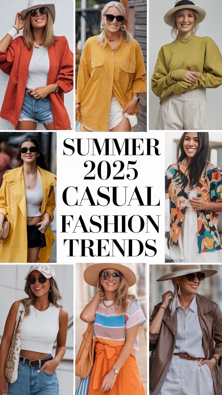 Casual Outfits Ideas for Women: Summer 2025 – Stylish and Effortless Looks