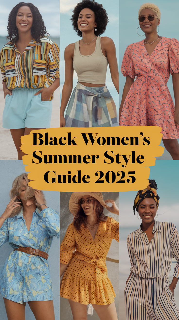 Black Women’s Summer Outfits 2025 for Every Event – From Brunch to ...