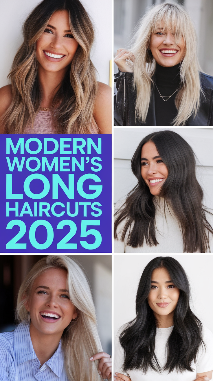 Long Haircuts for Women Summer 2025: Layered Looks That Frame the Face ...