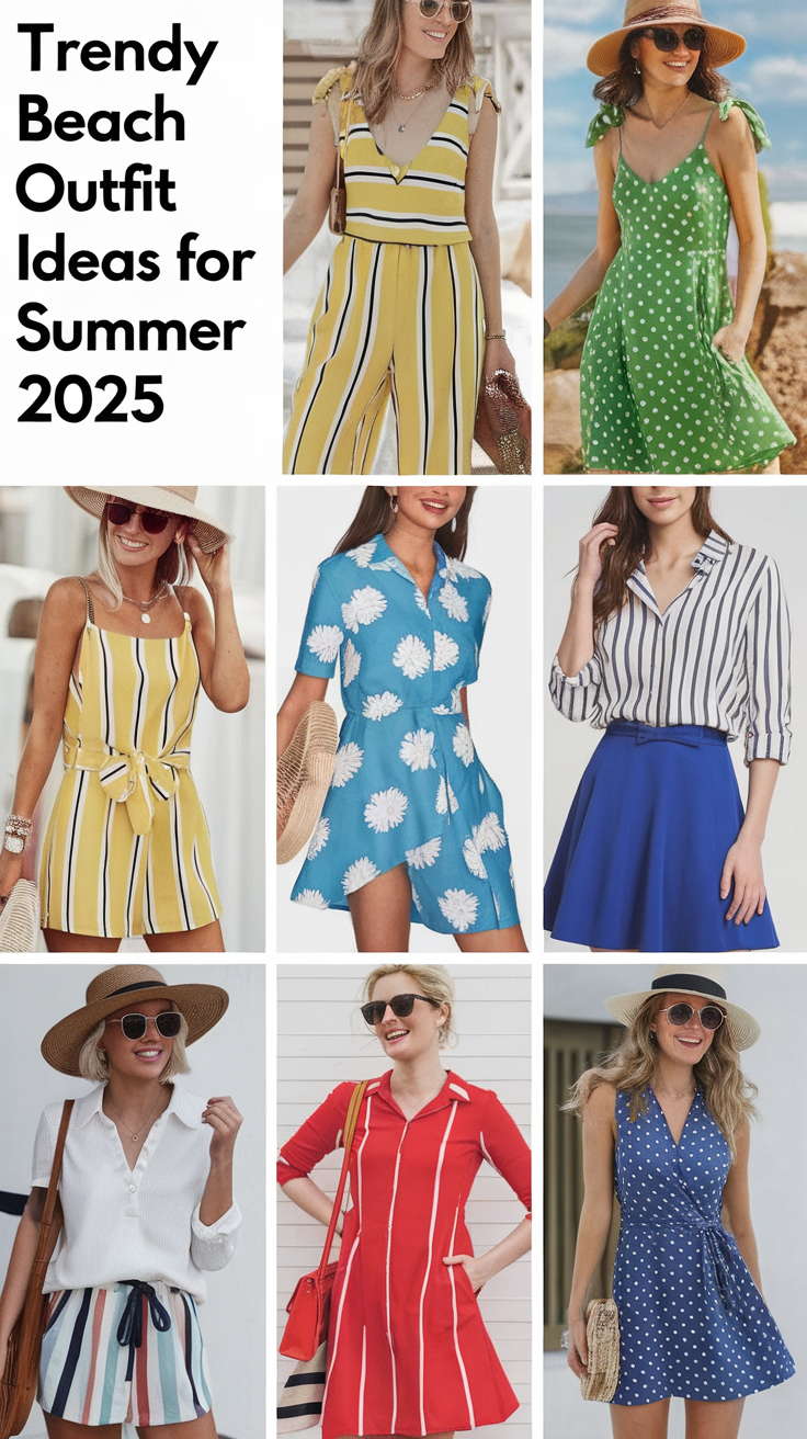 The Best Beach Outfit Ideas for Summer 2025 That Blend Comfort and ...