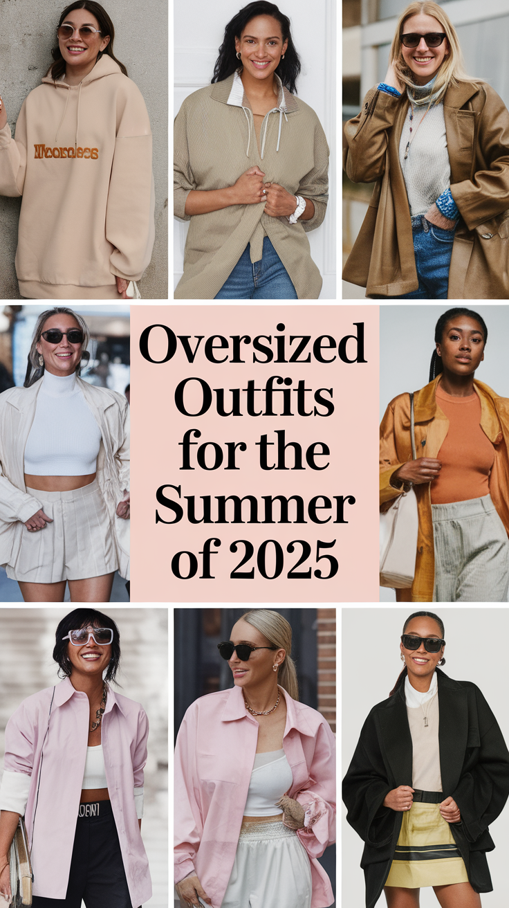 Oversized Outfits for the Summer of 2025: Ultimate Style Guide to Comfy ...