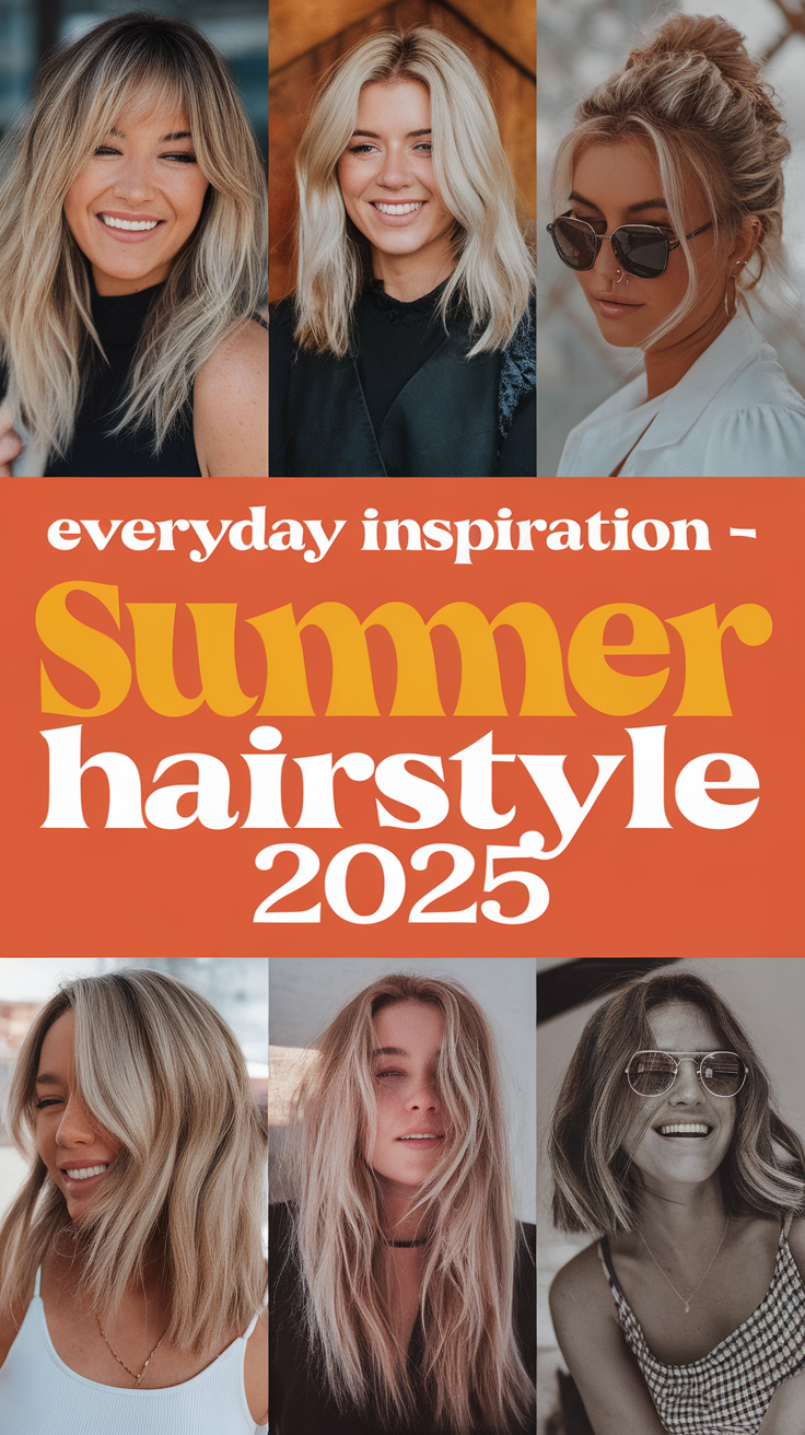 Everyday Inspiration - Summer Simple Hairstyle 2025 Ideas to Elevate ...