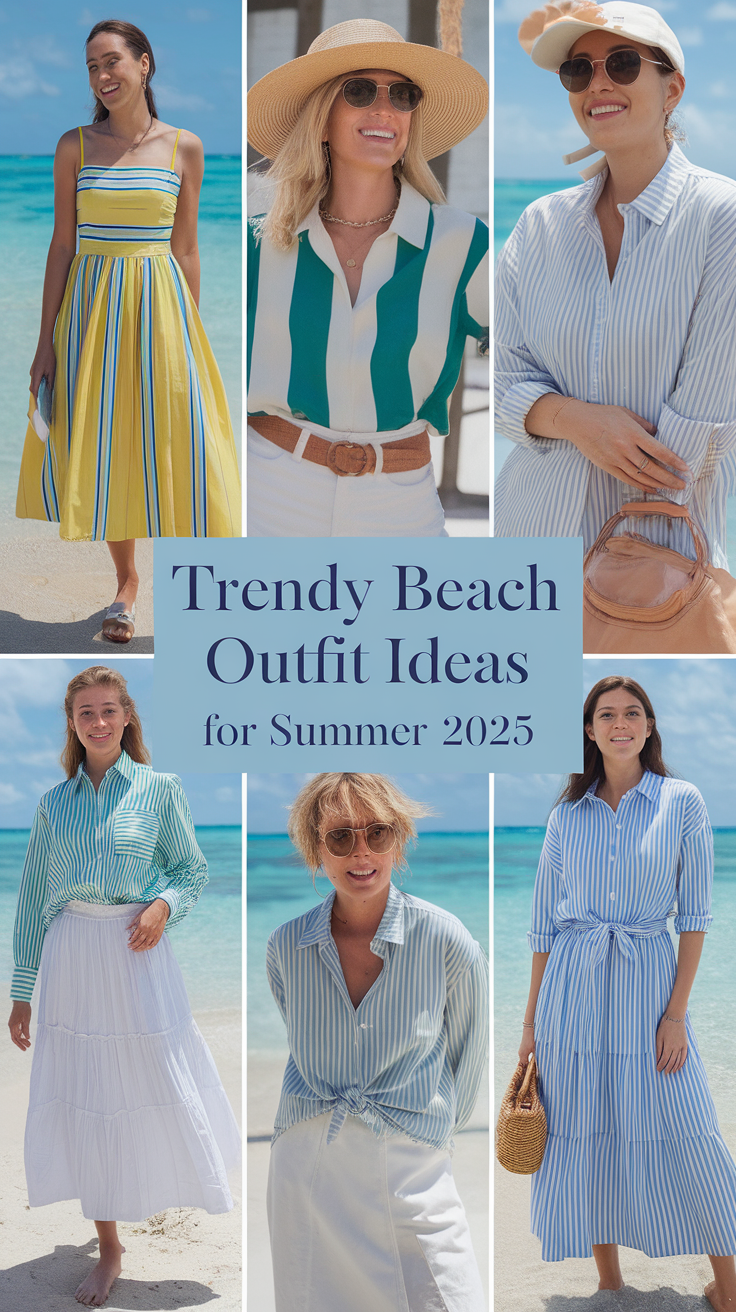 The Best Beach Outfit Ideas for Summer 2025 That Blend Comfort and ...