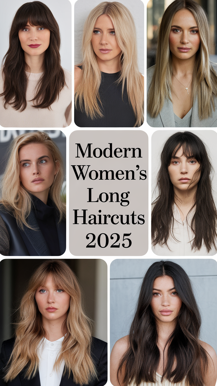Long Haircuts for Women Summer 2025: Layered Looks That Frame the Face ...
