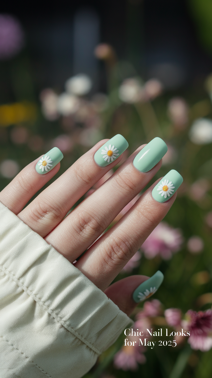 Fresh May Nails Ideas 2025: Floral Designs, Elegant Colors, and ...