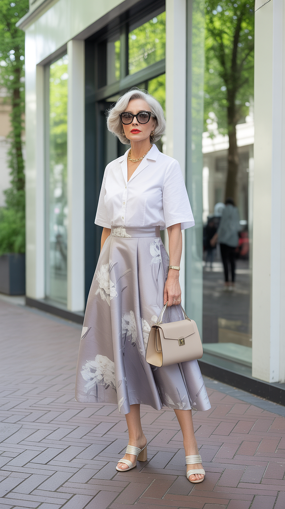 Cute Spring Dressing Over 50 2026 - Elegant Outfits and Style Ideas for ...