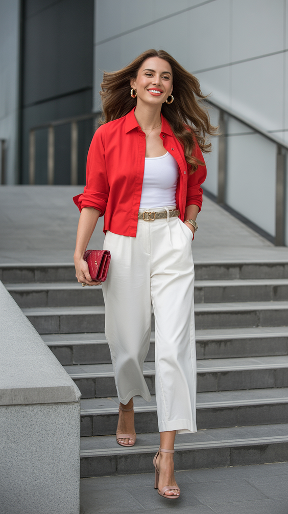 Cute Spring Office Outfits 2026 for Women – Chic and Casual Workwear Inspo