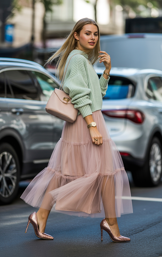 Cute Spring Skirt Outfits 2026 for Work, Casual Days, and Classy Looks
