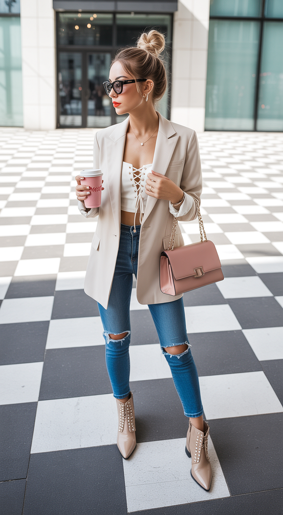 Cute Spring Work Outfits 2026 – Office Chic and Smart Casual Women Ideas